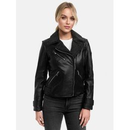 Tazzio Lederjacke "F512" - in Schwarz | Gr.: M