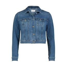 Vera Mont Jeansjacke mit Waschung in Blau | Gr.: 48