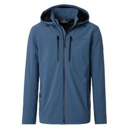 Casamoda Casa moda Softshelljacke Basic in Blau | Gr.: 3XL
