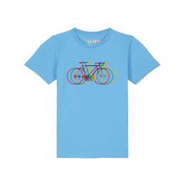 Watabout.kids Shirt 'Fahrr&auml;der' boy Blue size 158