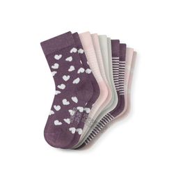 Schiesser Socken 5er Pack in Lila | Gr.: 27-30