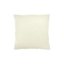 Traumschloss Exclusiv Edel-Jersey Kissenbezug in creme | Gr.: 80x80 cm