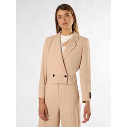 Hugo Blazer ' Adelana ' Damen Gr&ouml;&szlig;e 36 beige / schwarz