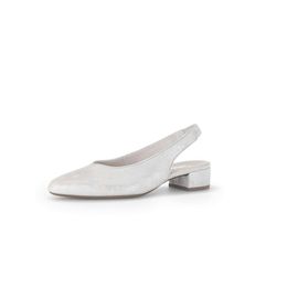 Gabor Slingpumps in silber | Gr.: 38