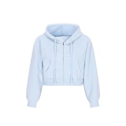Mimo Zip-Up Hoodie 'Back to School' female Blue size XL