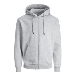 Jack & Jones Jack & Jones Kapuzenjacke in Light Grey Melange | Gr.: S