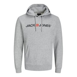 Jack & Jones Jack & Jones Kapuzenpullover in Light Grey Melange | Gr.: L
