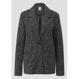 QS Indoor-Blazer in 99K0_schwarz | Gr.: 32