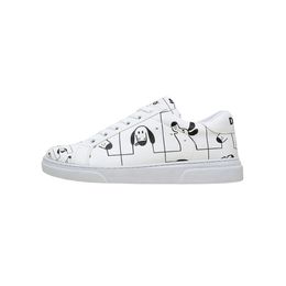 DOGO Sneaker low 'I Woof You' Damen Gr&ouml;&szlig;e 40 wei&szlig;