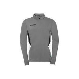 Uhlsport 1/4 ZIP TOP Equipe 29 in steingrau/wei&szlig;/schwarz | Gr.: 140