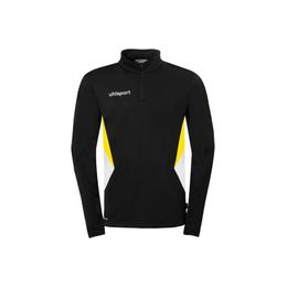 Uhlsport 1/4 ZIP TOP Equipe 29 in schwarz/wei&szlig;/limonengelb | Gr.: 152