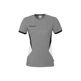 Uhlsport Trainings-T-Shirt Equipe 29 Women in steingrau/wei&szlig;/schwarz | Gr.: L