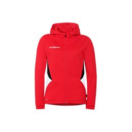 Uhlsport Trainingsjacke Equipe 29 Multi Hood Women in rot/wei&szlig;/schwarz | Gr.: XS