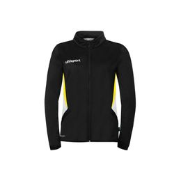 Uhlsport Trainingsjacke Equipe 29 Classic Women in schwarz/wei&szlig;/limonengelb | Gr.: XL