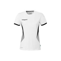 Uhlsport Trainings-T-Shirt Equipe 29 Women in wei&szlig;/steingrau/schwarz | Gr.: L