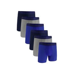 Under Armour Boxershort 6er Pack in Blau/Grau | Gr.: 3XL
