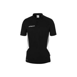 Uhlsport POLO SHIRT Equipe 29 Kids in schwarz/wei&szlig;/steingrau | Gr.: 128