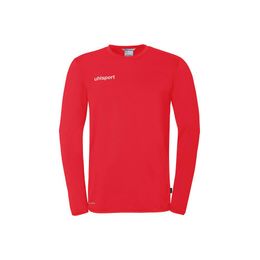 Uhlsport Sweatshirt Essential in rot/wei&szlig; | Gr.: XL