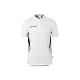 Uhlsport POLO SHIRT Equipe 29 in wei&szlig;/steingrau/schwarz | Gr.: 164