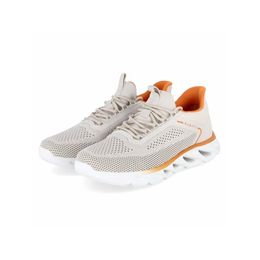 Bugatti Schn&uuml;rhalbschuh in beige | Gr.: 44