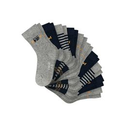 Schiesser Socken Basic in Hellgrau | Gr.: 31-34