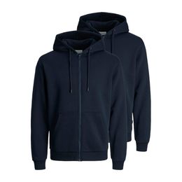 Jack & Jones Jack & Jones Sweatjacke / Hoodie Bradley in Navy | Gr.: XL