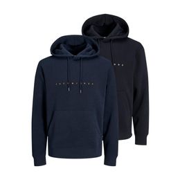 Jack & Jones Jack & Jones Sweatshirt / Hoodie Star in Schwarz / dunkelblau | Gr.: XL