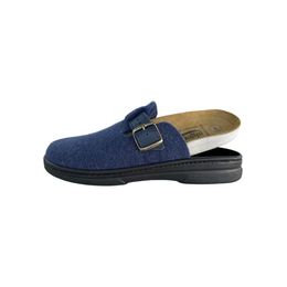 Algemare Hausschuh Pantoffel in blau | Gr.: 41