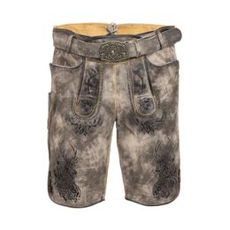 Maddox Lederhose BRIENZ in stein | Gr.: 50