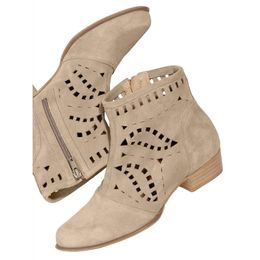 Heine Stiefelette in taupe | Gr.: 35