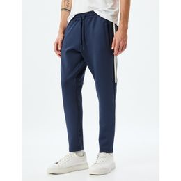 KOTON Hose Herren Gr&ouml;&szlig;e 34 navy / wollwei&szlig;
