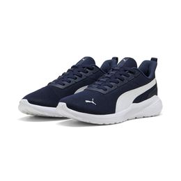 Sneaker Puma "ANZARUN 2 LITE SLIPTECH", Herren, Gr. 40, Puma navy, Puma wei&szlig;, Textil, unifarben, Schuhe Sneaker, mit Schn&uuml;rverschluss, leicht profilierte Synthetik-Laufsohle