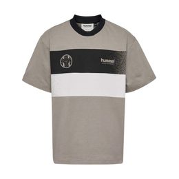 Hummel T-Shirt Raglan&auml;rmel Hmljr Loose Lebensstil Jungen in ROCK RIDGE | Gr.: 58-63