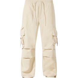 Cargohose 2Y STUDIOS "2Y Studios 2Y Taro Cargo Pants", Herren, Gr. 30, Normalgr&ouml;&szlig;en, beige, 100% Baumwolle, unifarben, normal, Hosen Cargohose