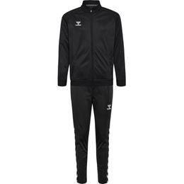 Hummel Anzug Playful Tracksuit Kinder in BLACK | Gr.: 116