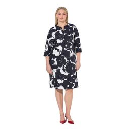 Ulla Popken Kleid in schwarz | Gr.: 50-52