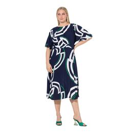 Ulla Popken Kleid in marine | Gr.: 62/64