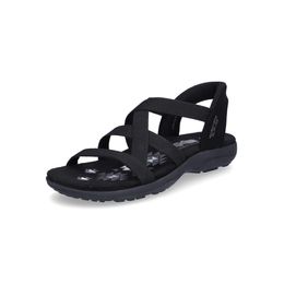 Skechers Sandale Reggae Slim Stretch Flex in Schwarz | Gr.: 40