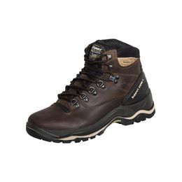 Grisport Wanderschuhe Schn&uuml;rstiefel Gritex in dunkelbraun | Gr.: 40