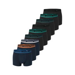 uncover by Schiesser Retro Short / Pant Cotton in Schwarz / blau | Gr.: XL