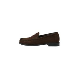 Cashott Flacher Schuh CASROBERTA in Dark Brown | Gr.: 39