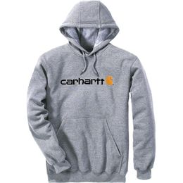 Carhartt Logo Sweatshirt in heather grey | Gr.: XXL