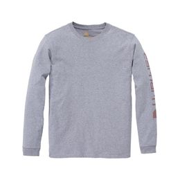 Carhartt Long Sleeve in heather grey in heather grey | Gr.: XL