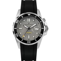 Jacques Lemans Uhr Herren Gr&ouml;&szlig;e One Size schwarz / silber