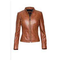 Bugatti Lederjacke BULady-124 in Cognac | Gr.: 42