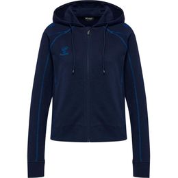 Hummel Rei&szlig;verschluss Kapuzenpullover Hmlmove Damen in MARINE | Gr.: S