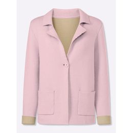 Heine Strickblazer in hellros&eacute; | Gr.: 42