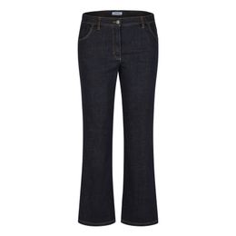 5-Pocket-Jeans KjBRAND "Betty", Damen, Gr. 27, K-Gr, denim dunkelblau, Denim/Jeans, Obermaterial: 71% Baumwolle, 16% Polyester, 11% Lyocell, 2% Elasthan, bequem, Jeans 5-Pocket-Jeans