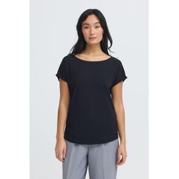 oxmo Rundhalsshirt OXNPubby in Schwarz | Gr.: XL