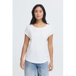 oxmo Rundhalsshirt OXNPubby in Wei&szlig; | Gr.: M
